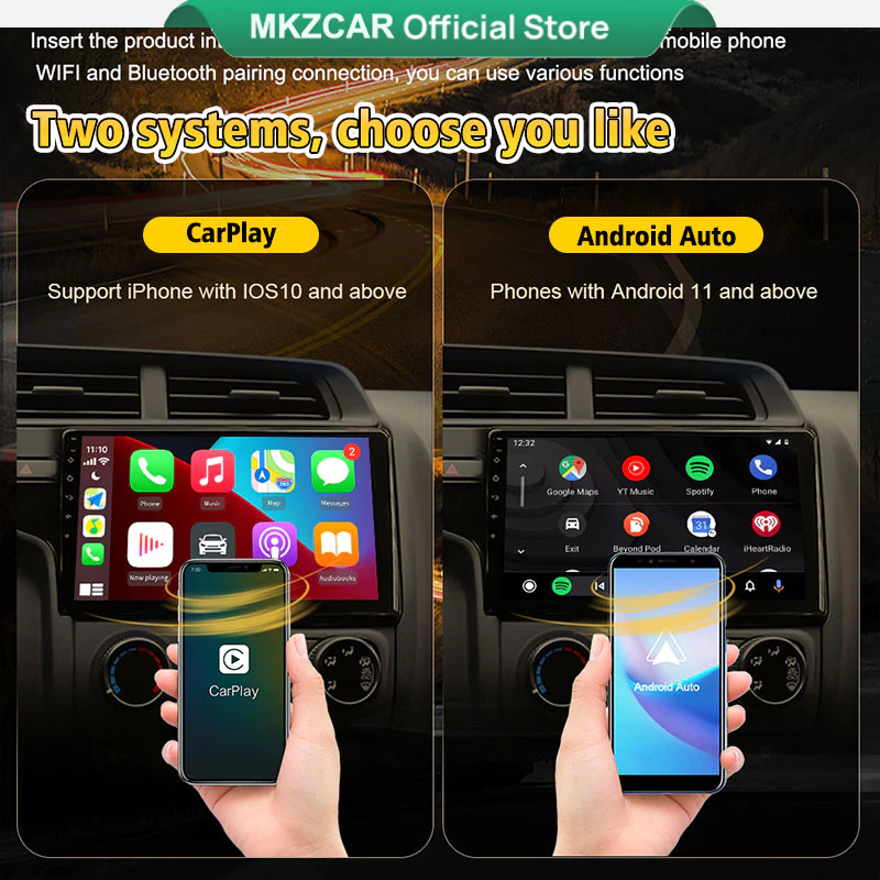 Carplay Carlinkit Wireless Carplay 5.8GHz Transmission Wireless Usb Android Auto HiCar Mirror ...