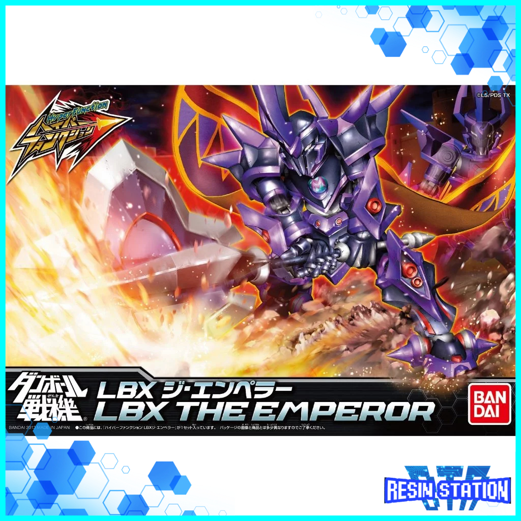 LBX THE EMPEROR HYPER FUNCTION BANDAI PLASTIC MODEL | Shopee Malaysia