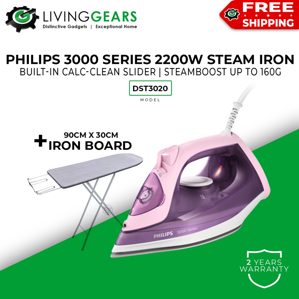 Philips 2000W Easy Speed Steam Iron DST3040 / DST3020 / DST2010 ...
