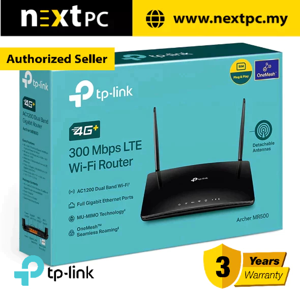 [Ready Stock] TP-LINK Archer MR500 4G+ Cat6 AC1200 Wireless Dual Band ...