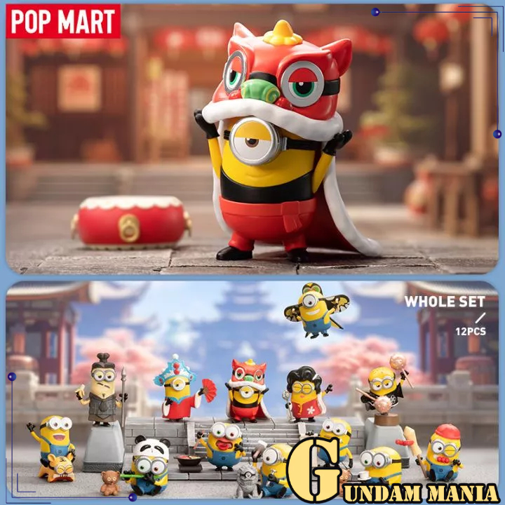 【ORIGINAL】POPMART Minions Travelogues Of China Despicable Me Series ...