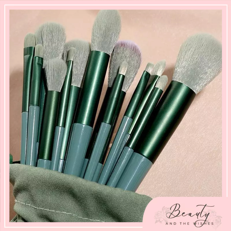 13pcs Soft Fluffy Makeup Brushes Set Beauty Tool Portable Beauty Tool ...
