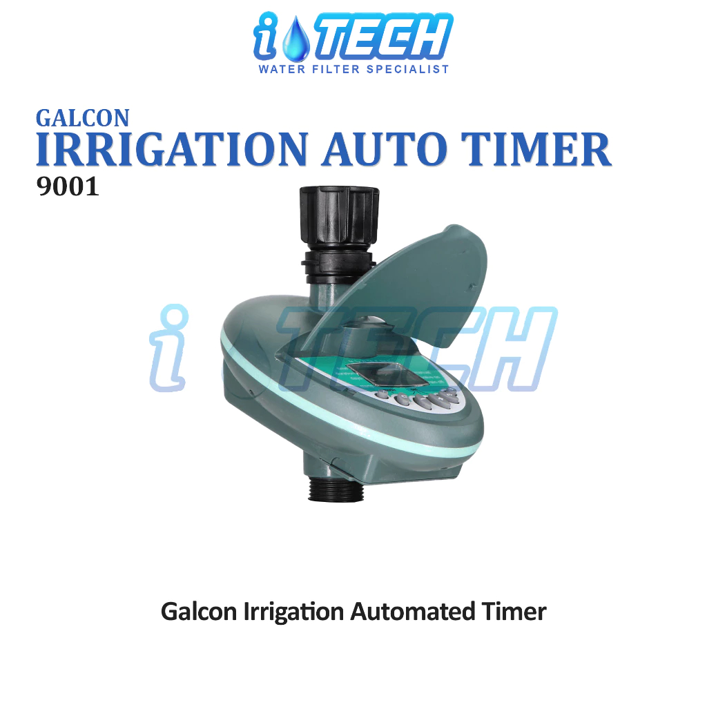 Galcon Programmable Irrigation Watering Kit Auto Timer for Outdoor ...