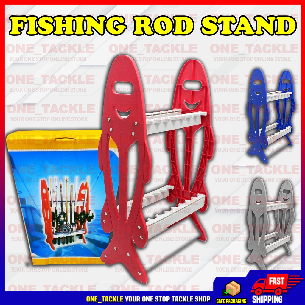 Fishing rod stand rod rack / 16 slot | Shopee Malaysia