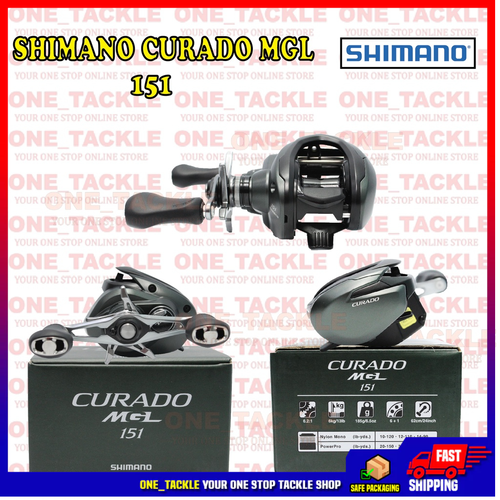 21 SHIMANO CURADO MGL 151/151HG/151XG BAITCASTING REEL | Shopee Malaysia