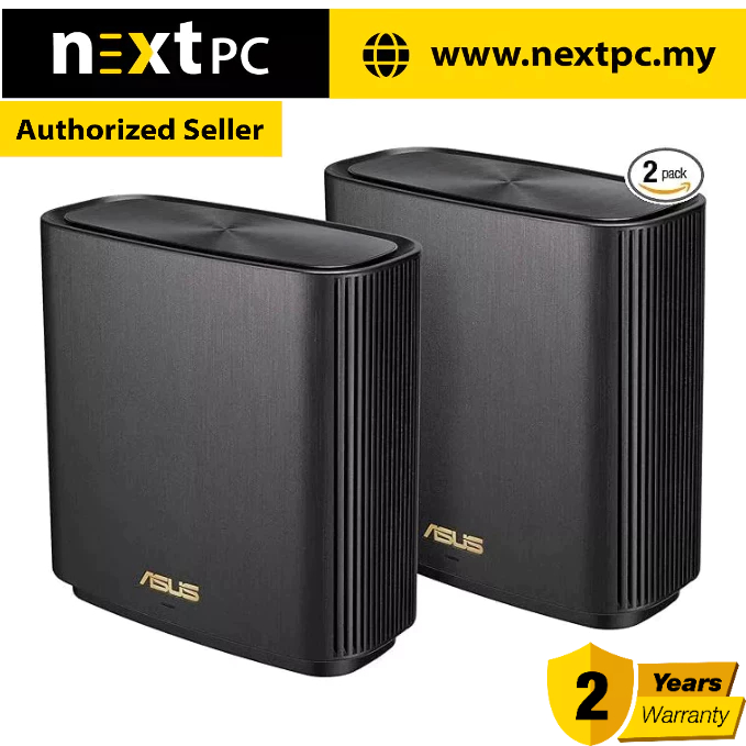 [Ready Stock] ASUS XT8 ZenWiFi AX6600 Tri-Band Mesh WiFi 6 System/ 2 ...