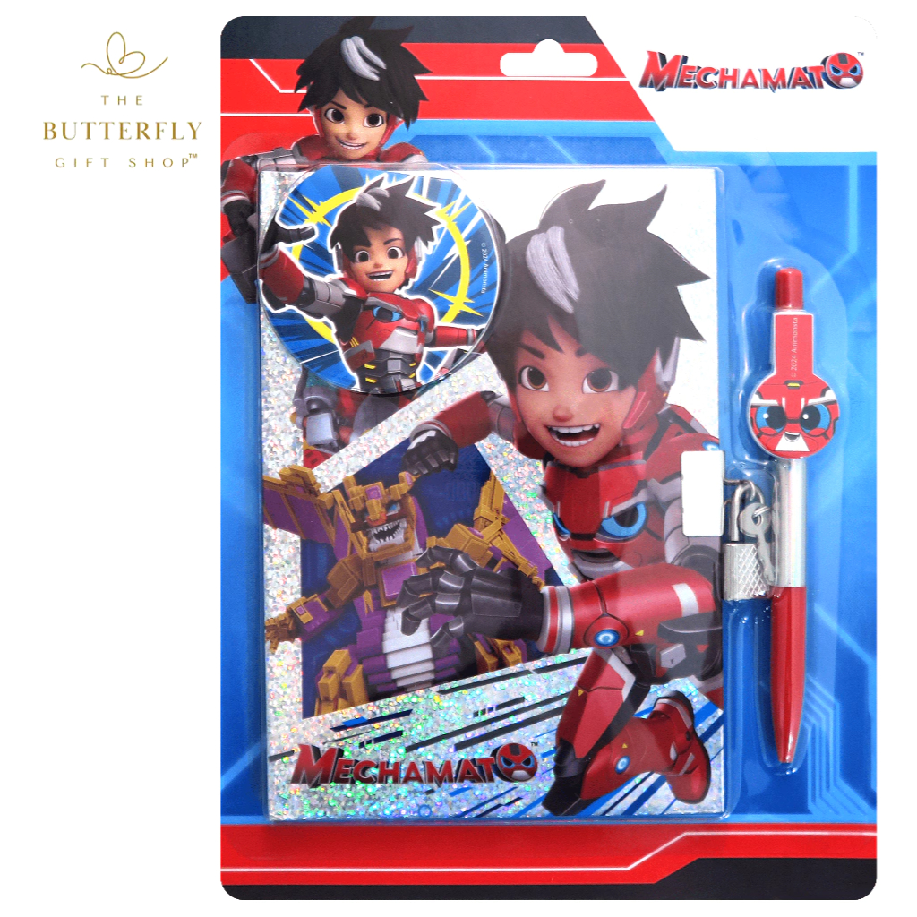 Mechamato Notebook Set (Genuine Licensed product) | Shopee Malaysia