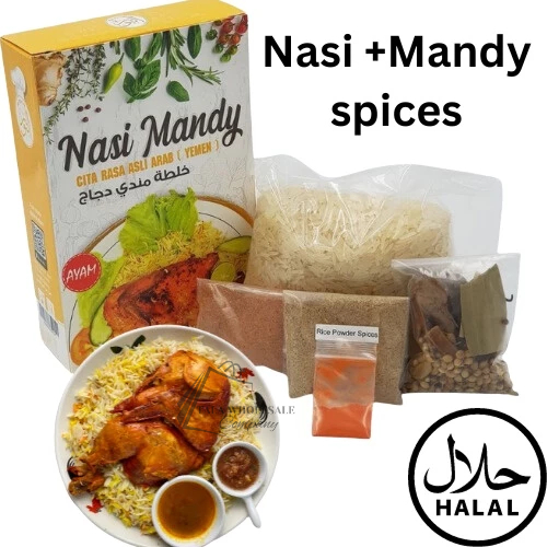 NASI MANDY AYAM [500G] AL NOOR REMPAH NASI ARAB ~ | Shopee Malaysia