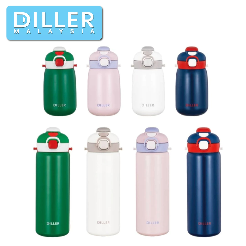 Diller Sport Multifunction Thermo Bottle with strap MLH9073 (420ml/700ml) | Shopee Malaysia