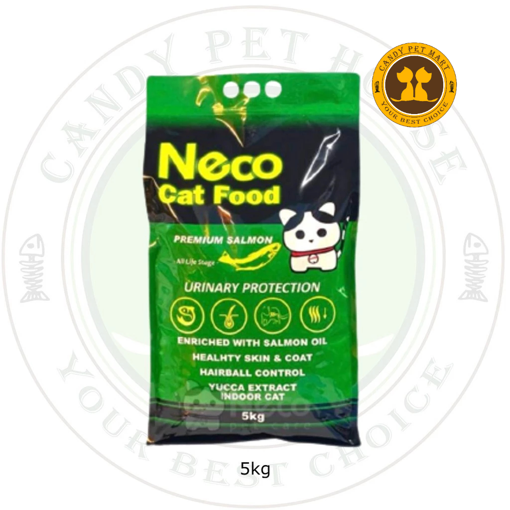 Neco Cat Food Premium Salmon-5kg | Shopee Malaysia