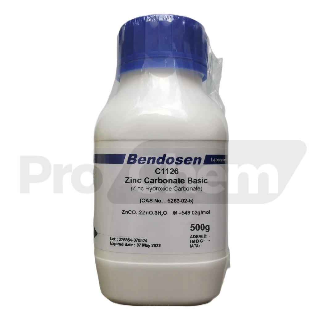 Zinc Carbonate basic extra pure Bendosen 500g [CAS No. 5263-02-5 ...