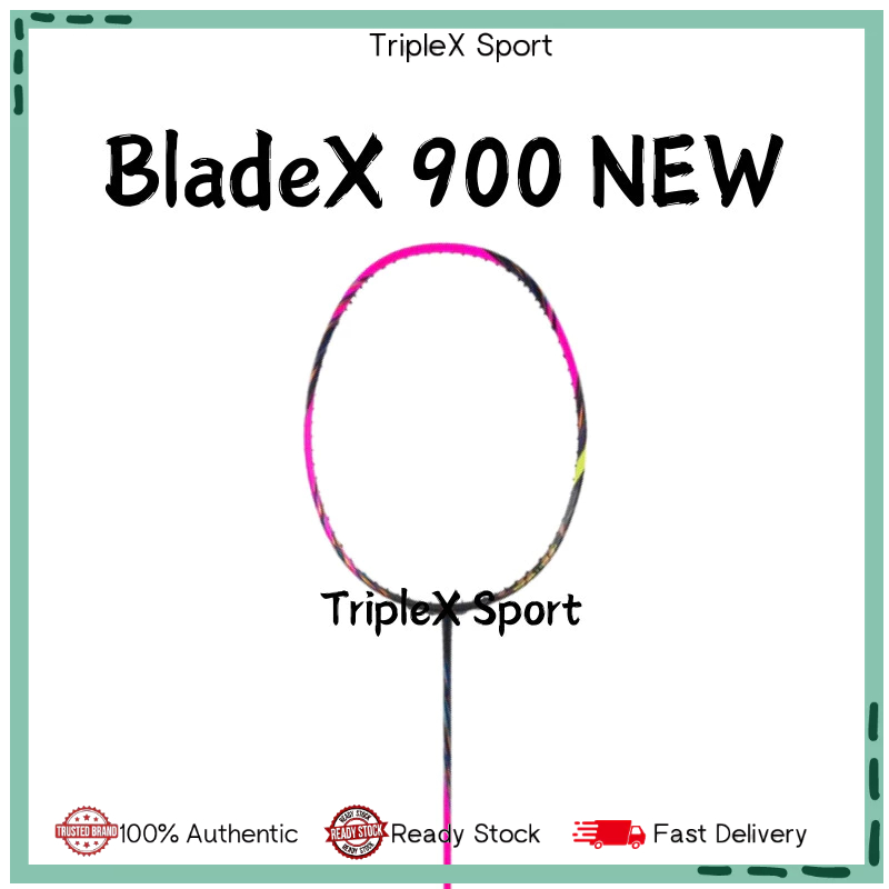 【100% Original】Ll-NlNG BladeX 900 New Badminton Unstrung Racket 【FREE ...