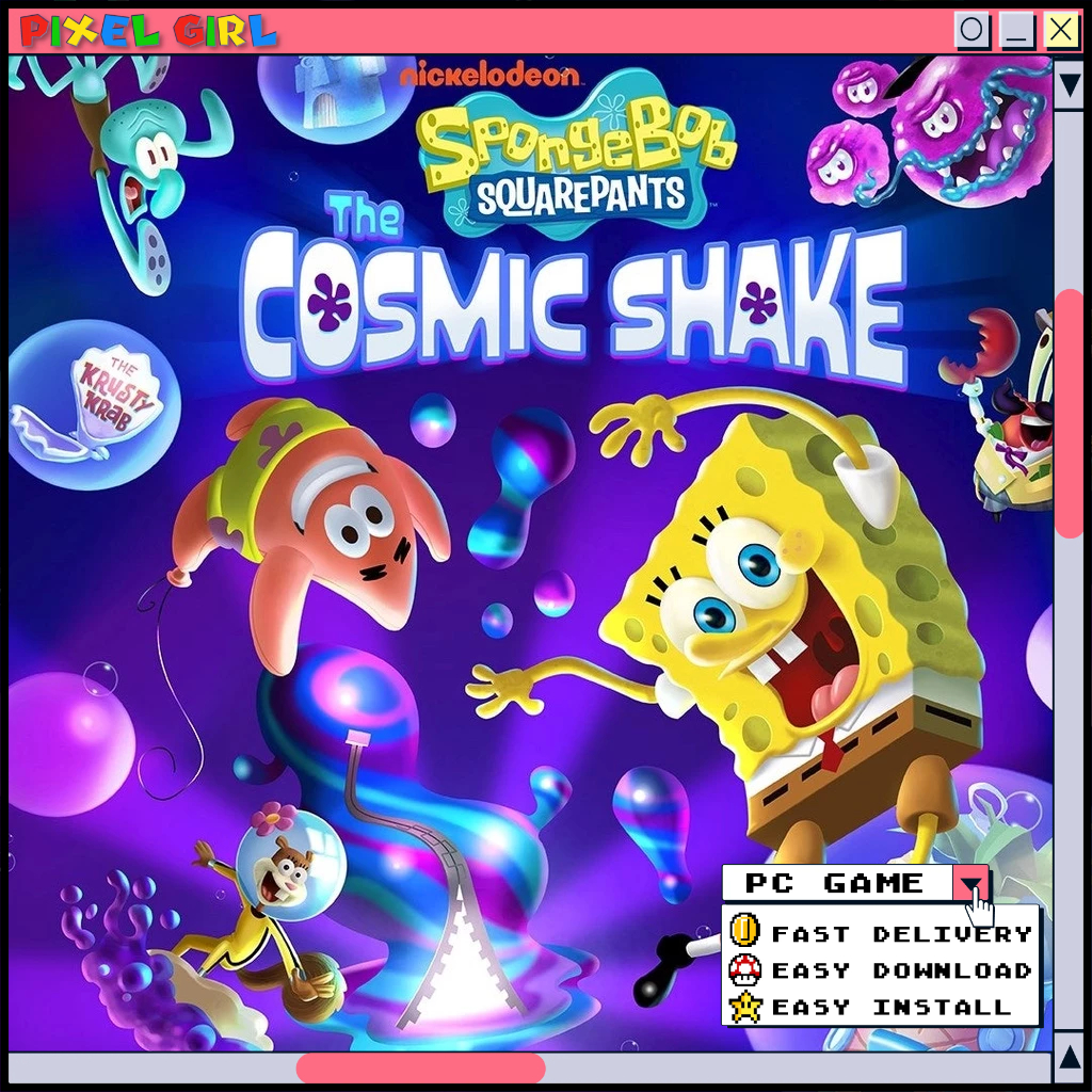 SpongeBob SquarePants The Cosmic Shake PC Digital Download Offline [PC ...