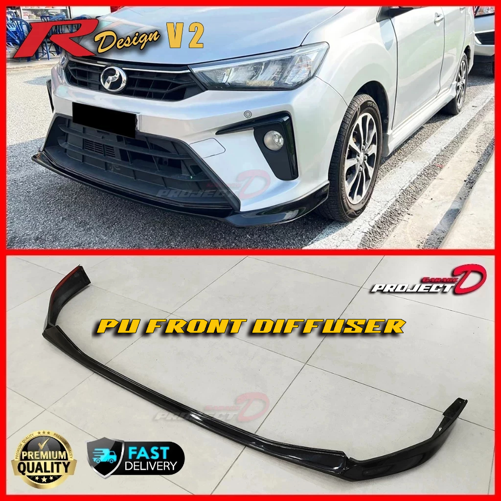 💥Ready Stock💥 Perodua Bezza 2020 Facelift **R Design** V2 PU Front ...