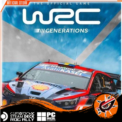 WRC Generations 2022 STEAM DECK | ROG ALLY | LEGION GO || PC Games ...