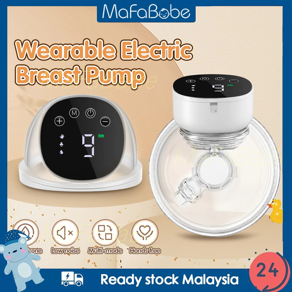 MaFaBabe HandsFree Wearable Electric Breast Pump Portable Invisible ...