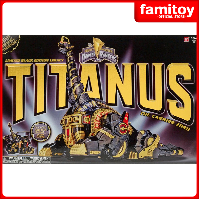 Bandai Power Rangers Legacy Titanus Black Edition | Shopee Malaysia