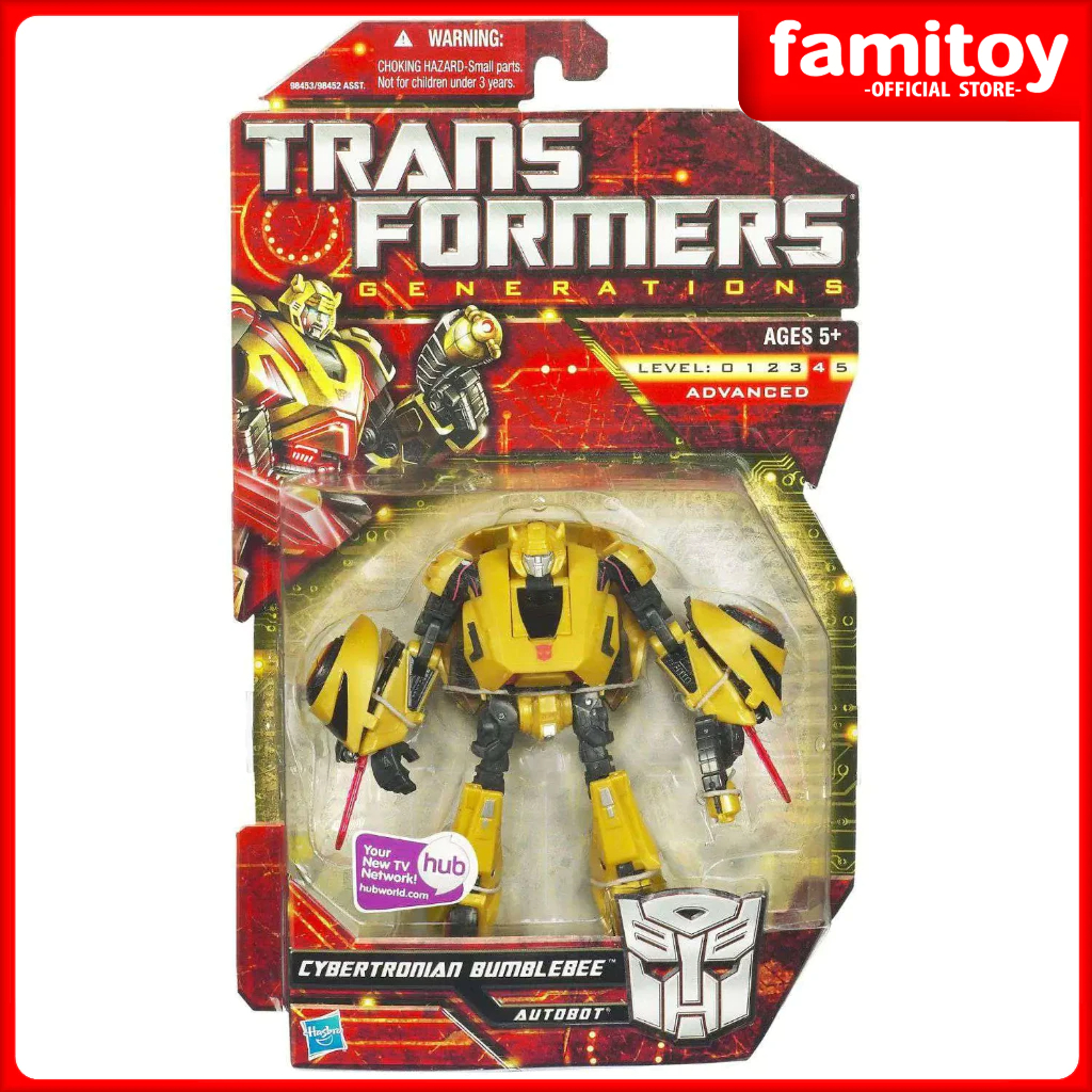 Hasbro Transformers Generations Deluxe Class Cybertronian Bumblebee ...