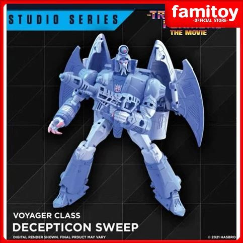 Hasbro Transformers Studio Series 86 Voyager Class Decepticon Sweep ...