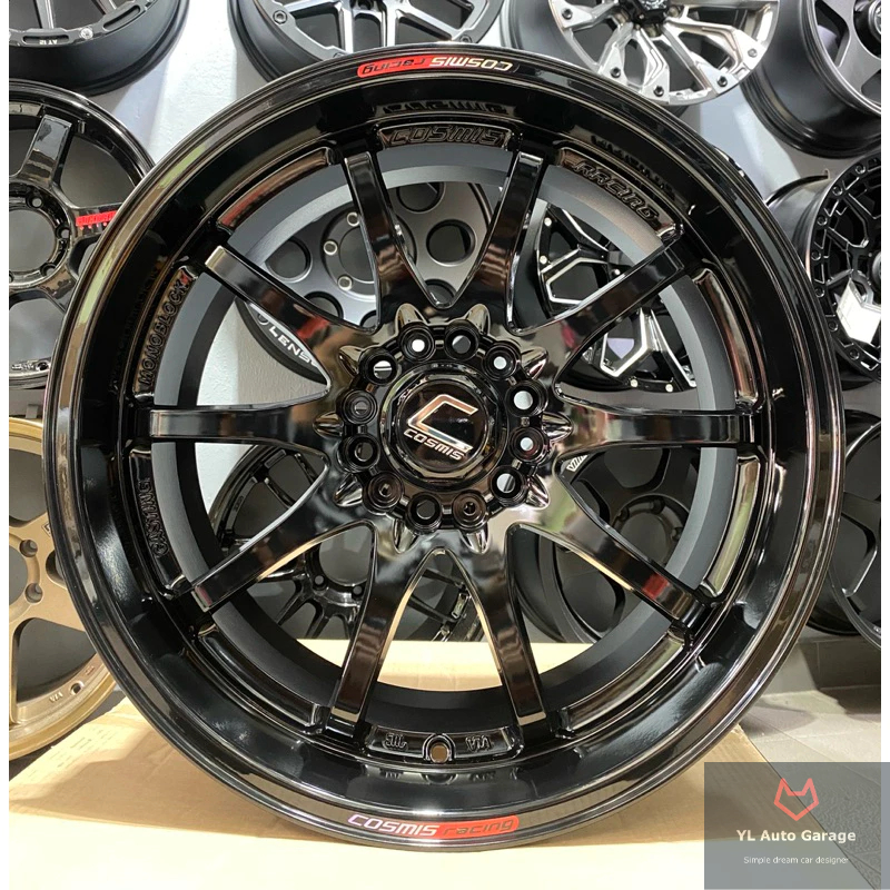 4x4 Sport Rim COSMIS Original CE28 Model RG-08 [Gloss Black] 20x10.5JJ ...