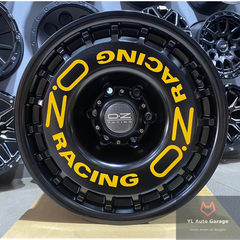 [4x4] Oz Sport Rim [Matte Black] 16x8.5JJ ET-15 (6x139.7) | Shopee Malaysia