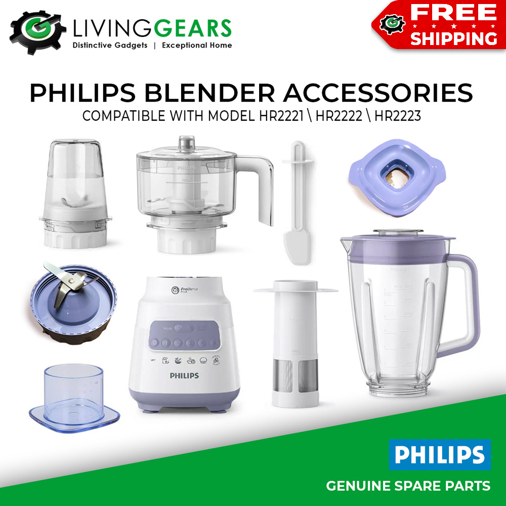 [AKSESORI] PHILIPS Blender Replacement Jar / Chopper / Blade / Mill ...