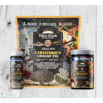 AZOO Ultra Fresh Carnivorous Shrimp Pie Sinking Pellet Aquarium Fish ...