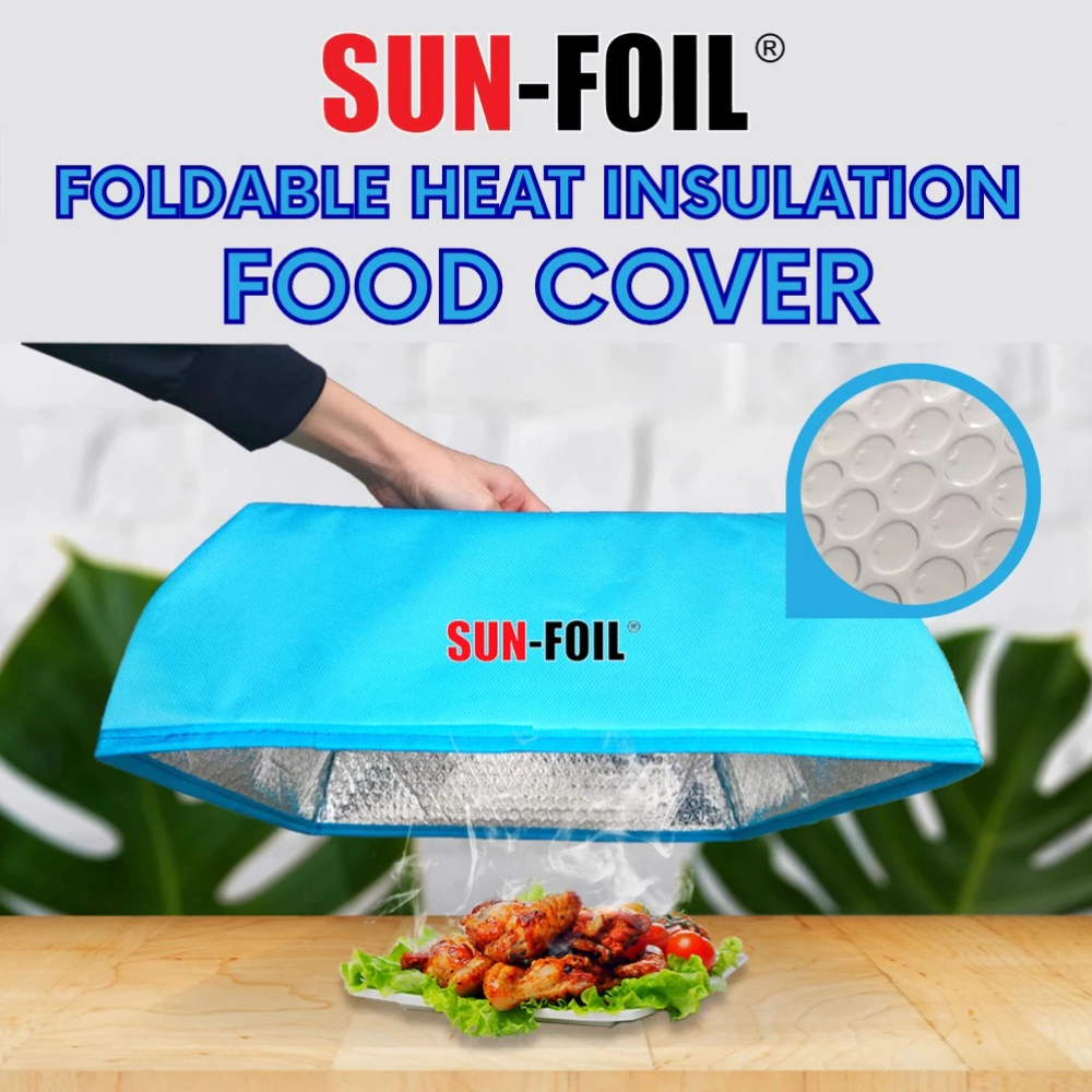 SUNFOIL Foldable Heat Insulation Food Cover Tudung Saji Penebat Haba ...