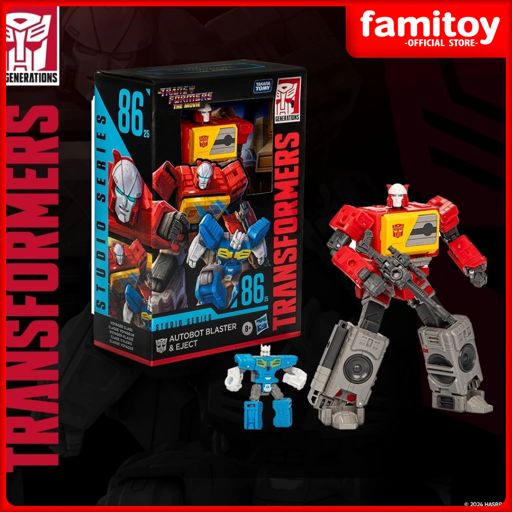 Hasbro Transformers Studio Series 86 Voyager Class Blaster & Eject ...