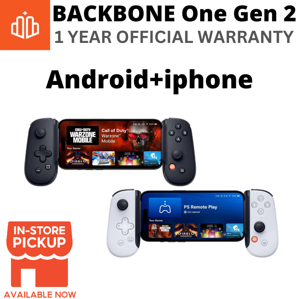 BACKBONE One 2nd Gen PlayStation Android/iphone Controller (PS5/Xbox/PC ...