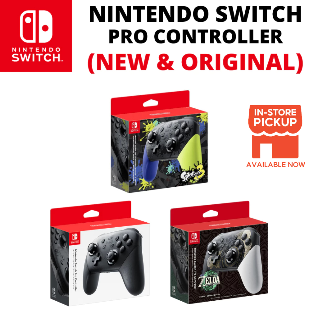 Nintendo Switch Pro Controller (Original) | Shopee Malaysia