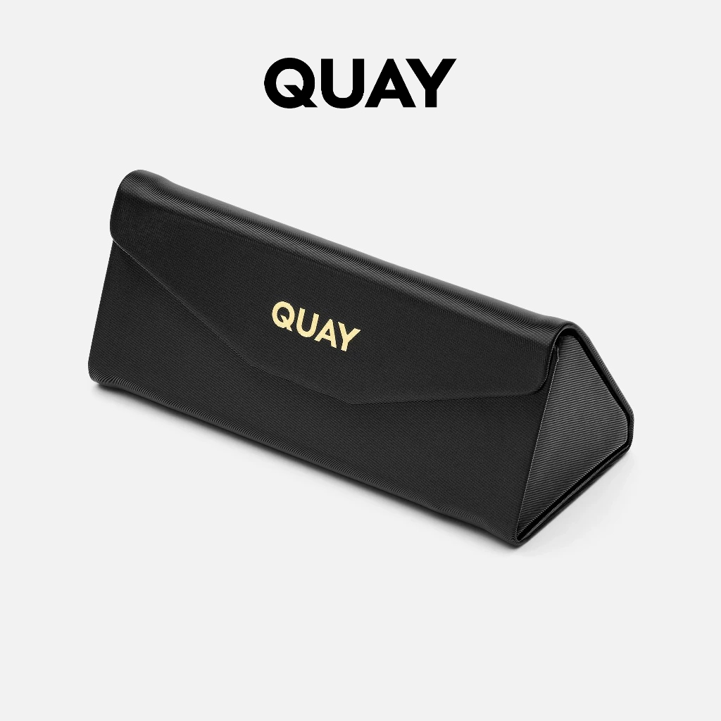 QUAY Embossed Tri Fold Case | Shopee Malaysia