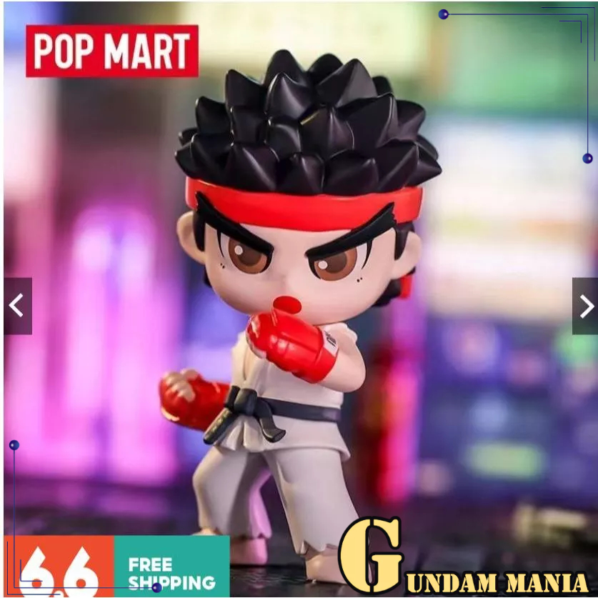 【ORIGINAL】{POPMART Street Fighter Showdown Classic Character Blind Box ...
