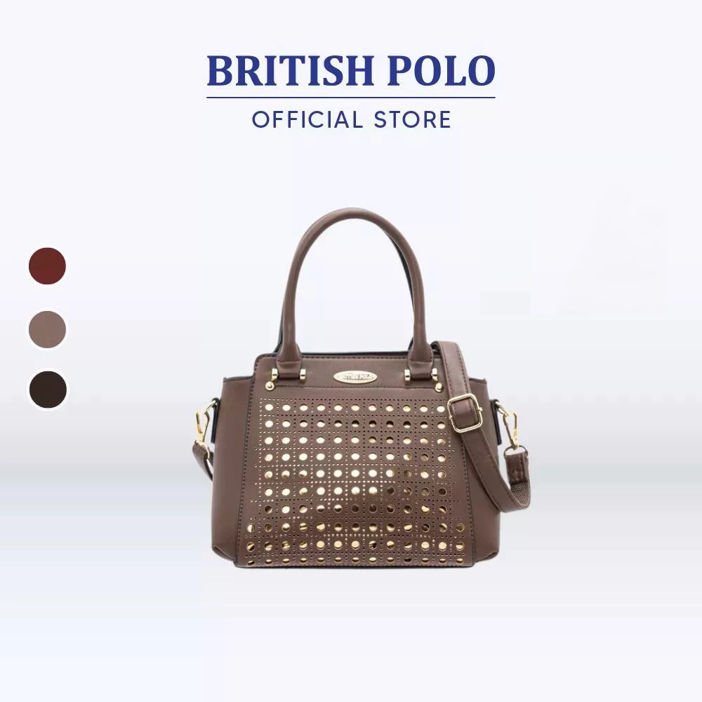 British Polo Vanna Ladies Womens PU Leather Top Handle Handbag | Shopee ...