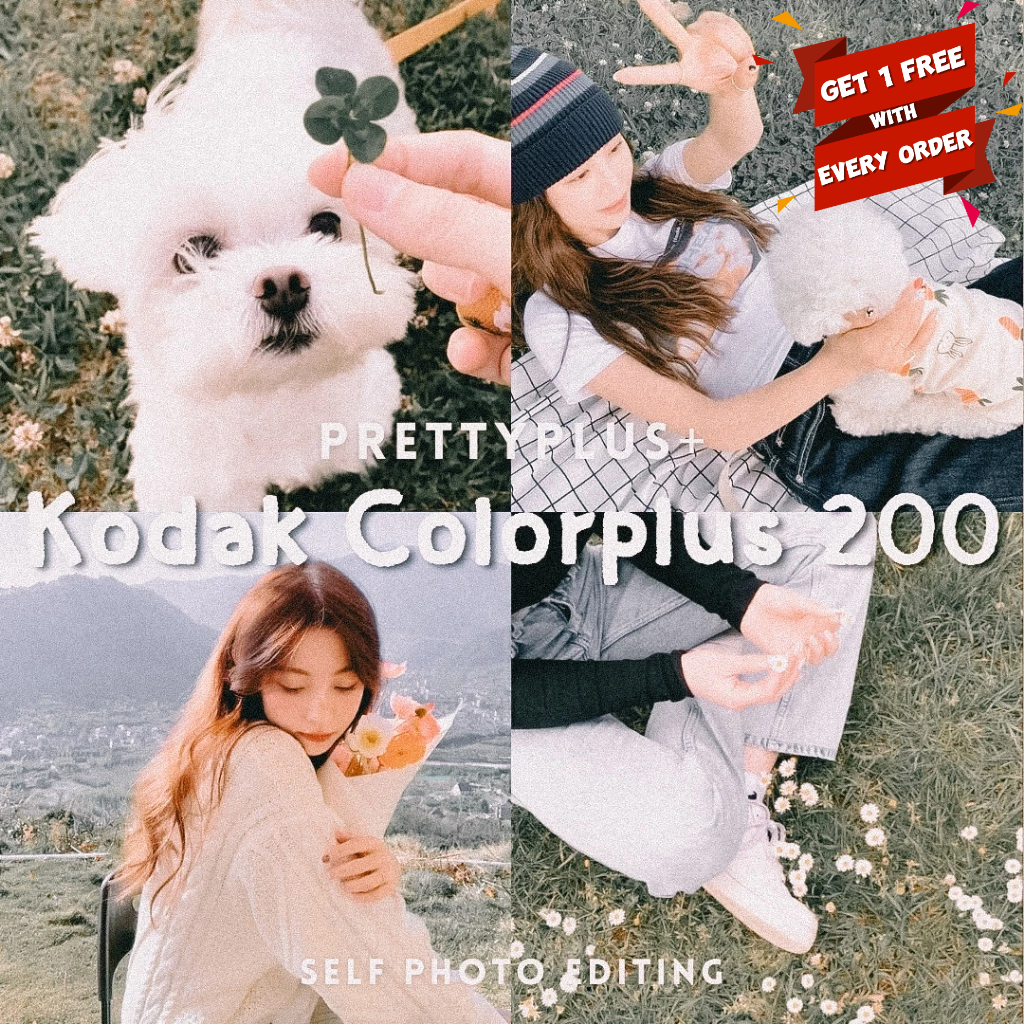 Kodak Colorplus 200 | Lightroom Preset Mobile IOS Android & PC Desktop | Random FREE 1 Preset ...
