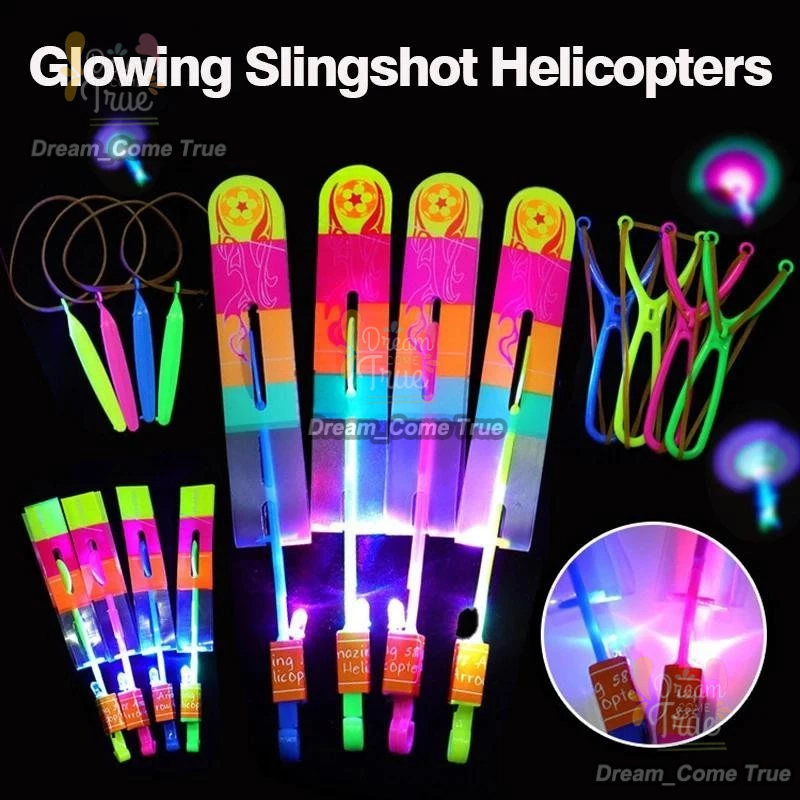 Lastik Mainan Berlampu Flying Arrow Lastik Terbang Flying Light Toy ...