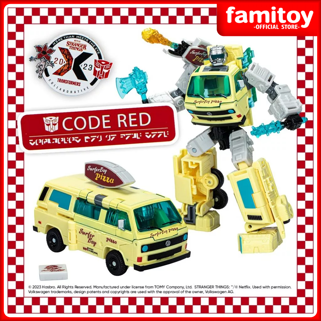 Transformers Collaborative Stranger Things x Transformers Code Red | Shopee Malaysia