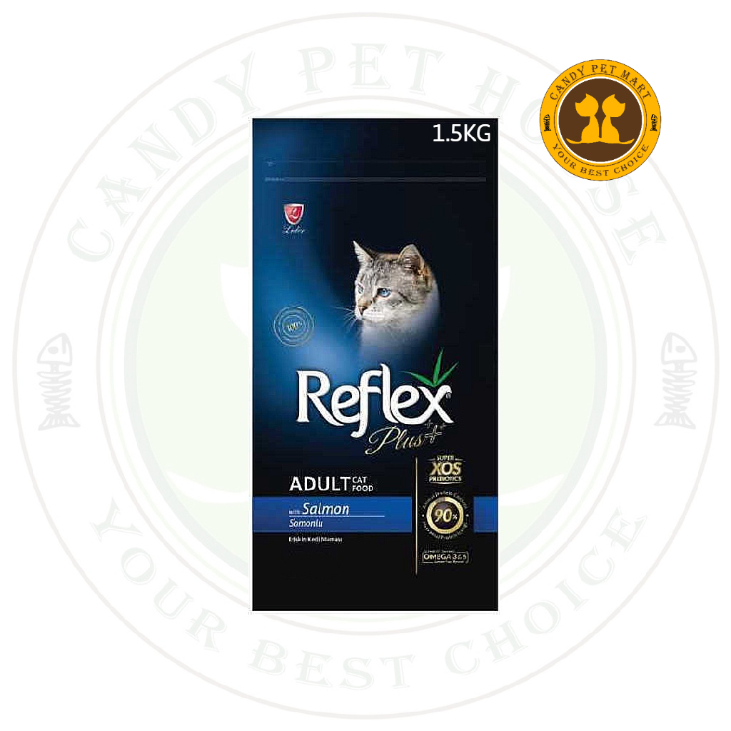 Reflex Plus Salmon Adult Cat Food - 1.5kg (Small) | Shopee Malaysia