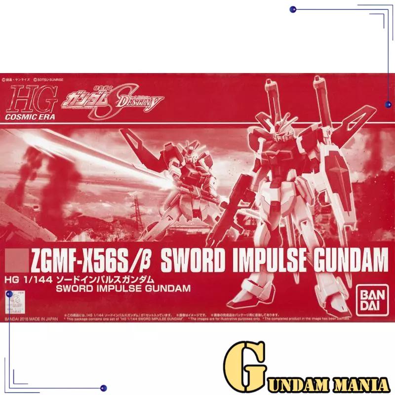 (HG)Premium Bandai Sword Impulse Gundam | Shopee Malaysia