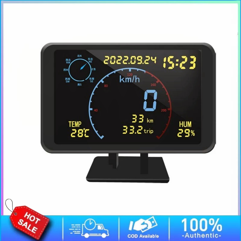 IN STOCK LCD Car GPS Speedometer Odometer HUD Display with Over ...