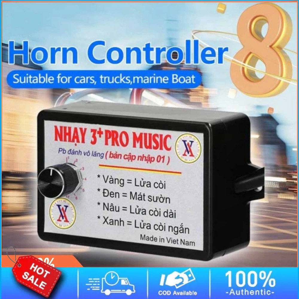 Ready Stock Car Horn Controller Electric Horn Speaker Sound Control ...
