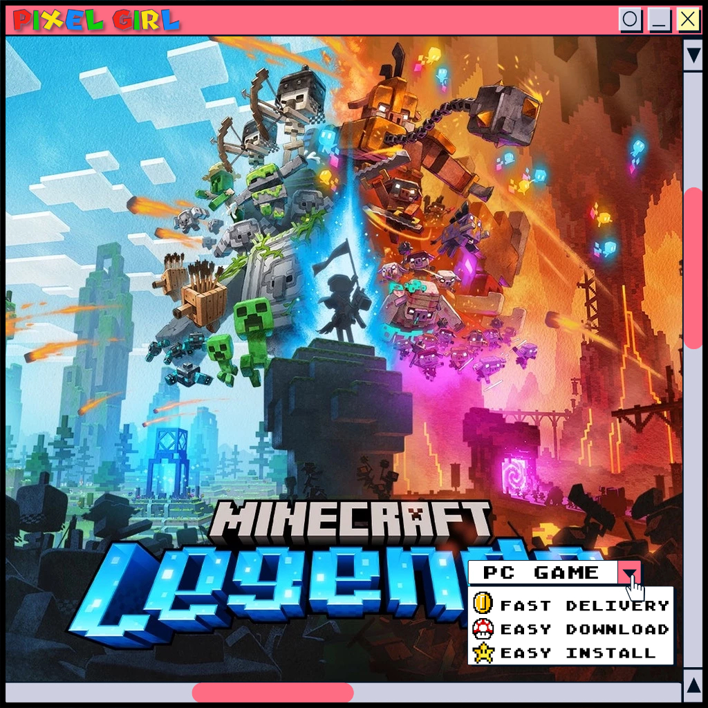 Minecraft Legends PC Digital Download Offline [PC Game] | Shopee Malaysia