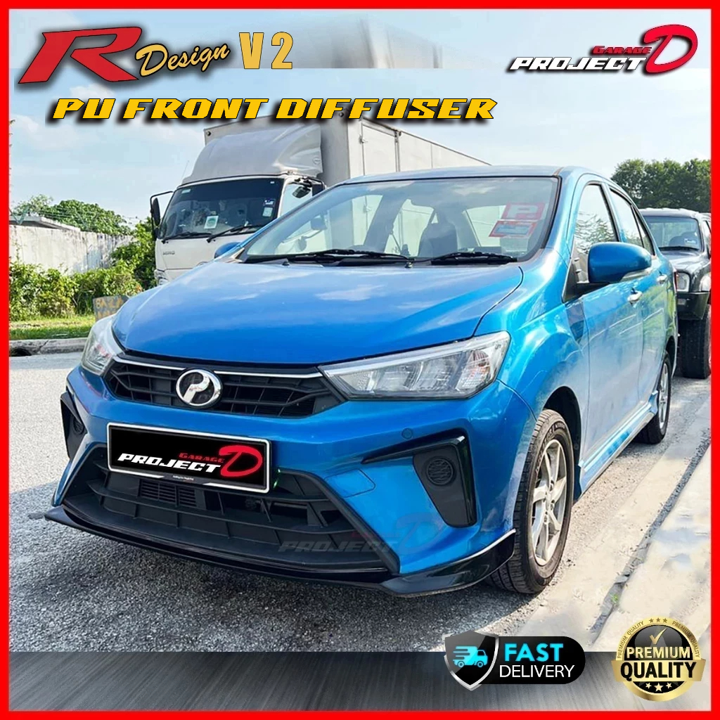 💥Ready Stock💥 Perodua Bezza 2020 Facelift **R Design** V2 PU Front ...