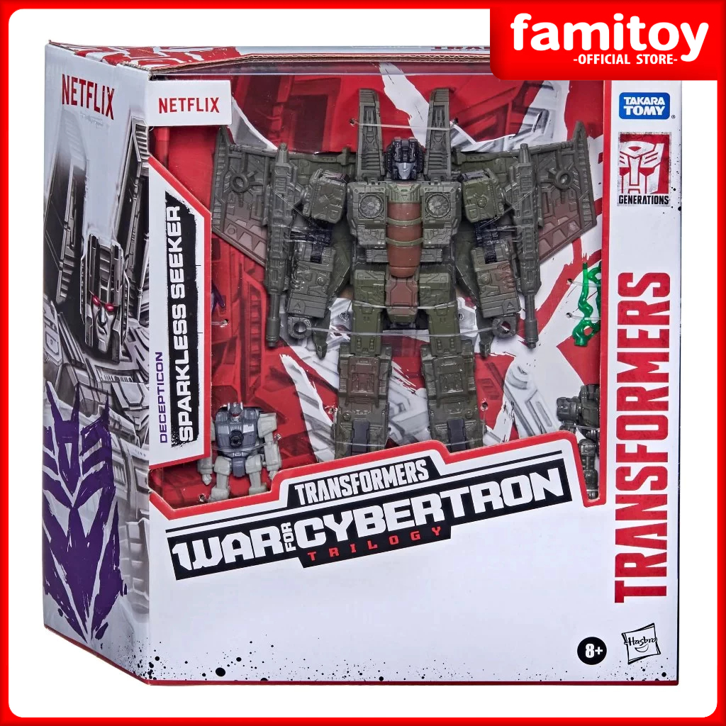 Hasbro Transformers Netflix Edition WFC Inspired Sparkless Seeker ...