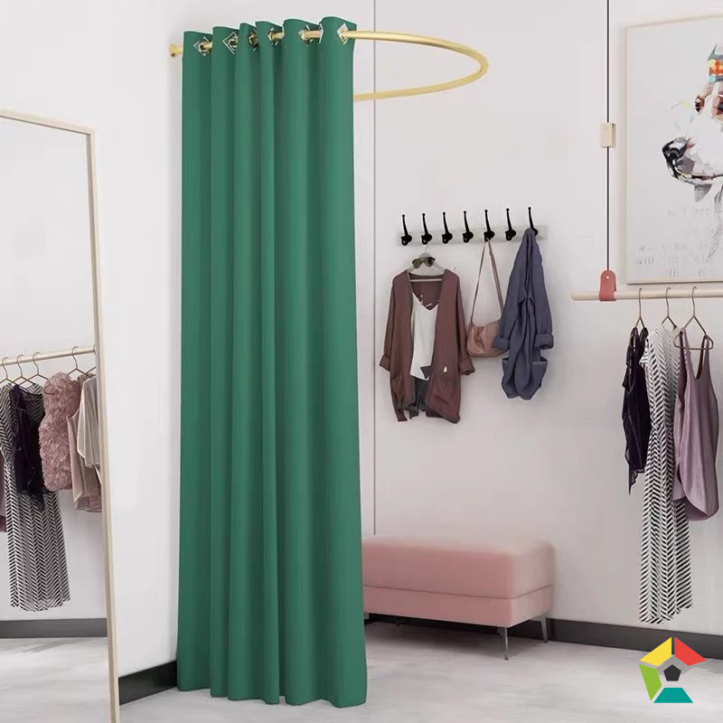 HM U-shaped Shopping mall fitting room Clothing store movable changing ...