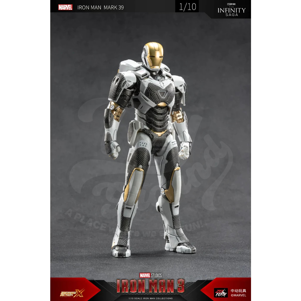 [Double Bubble Wrap] ZD Toys Iron Man Mark 39(XXXIX) Starboost Action ...