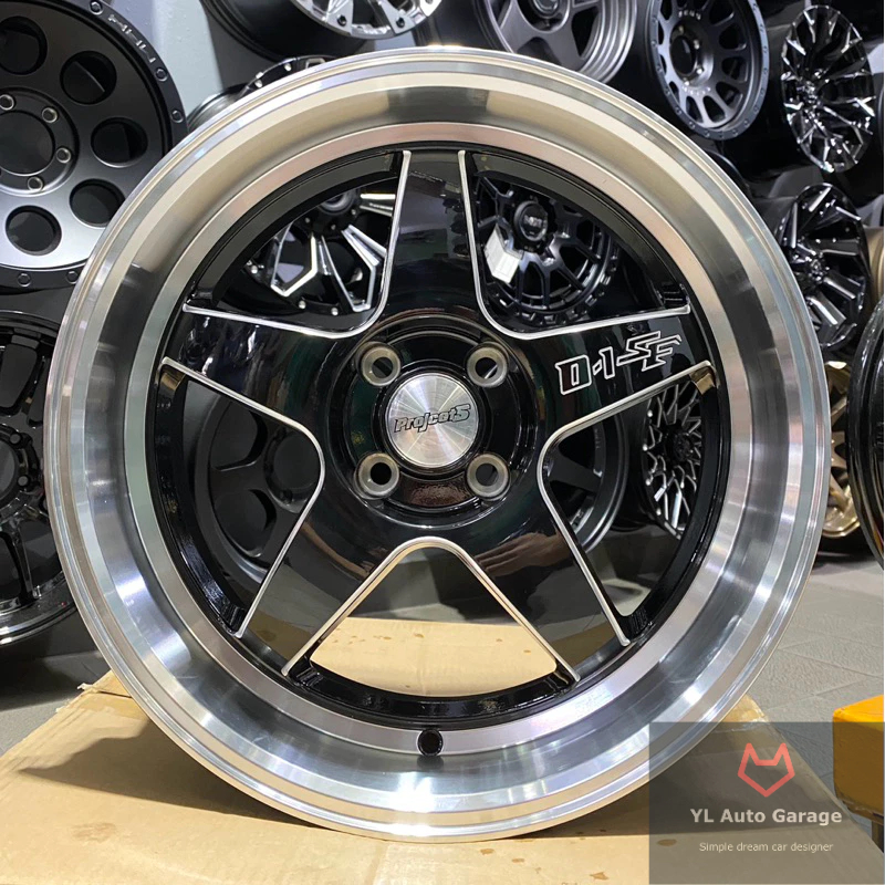 Project-S Wheel [Model D-1FS] Sport Rim 17x7.5JJ ET35 (4x100) | Shopee ...