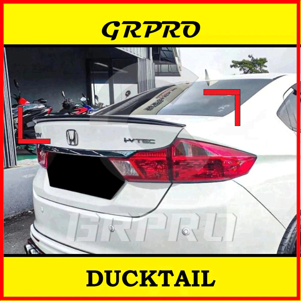 🔥READY STOCK🔥Honda City GM6 2014 - 2019 Sportivo Concept Ducktail ...