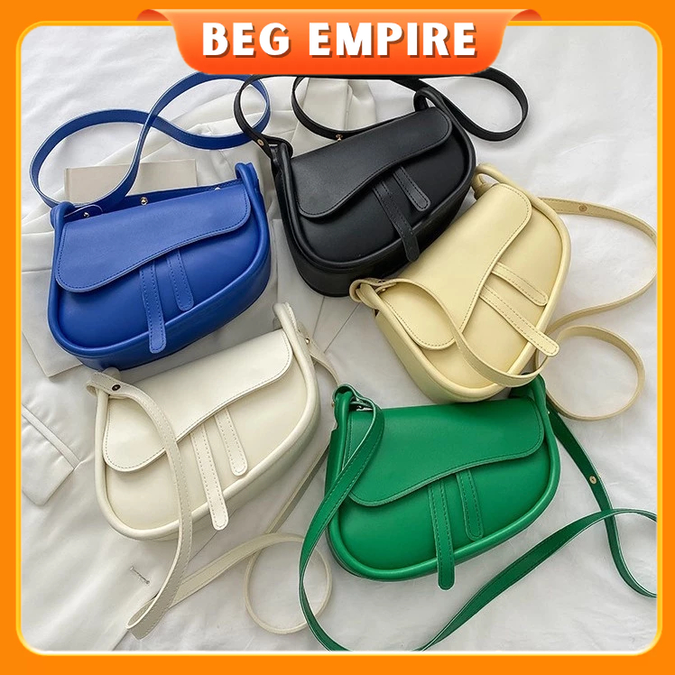 🎒Baeg Empire🎒 Fashion Women Crossbody and Shoulder Saddle Bags | Shopee ...
