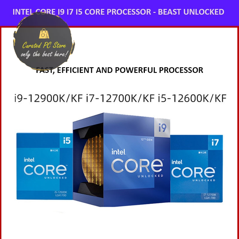Intel Core I5 12600K 13600KF 13600K 14600 I7 12700K 13700 14700 I9 12900 14900 13900K KF ULTRA ...